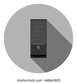 Vector Image Computer System Unit Stock Vector Royalty Free Shutterstock