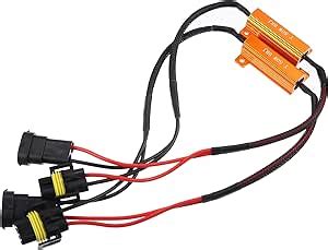 Amazon X AUTOHAUX 2pcs H11 H9 H8 LED Car Headlight Canbus Decoder