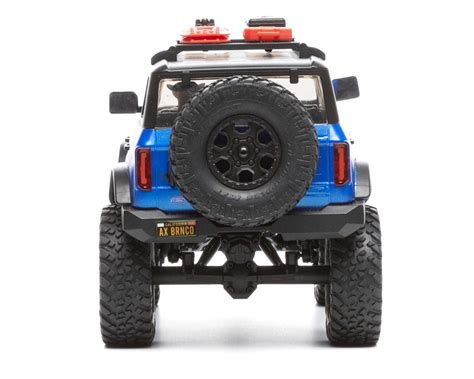 Axial SCX Ford Bronco Hard Body WD RTR Scale Mini Crawler Blue AXI T RC