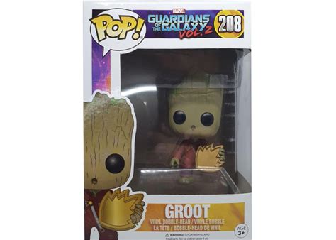 Funko Pop Marvel Guardians Of The Galaxy Vol2 Groot Bobble Head