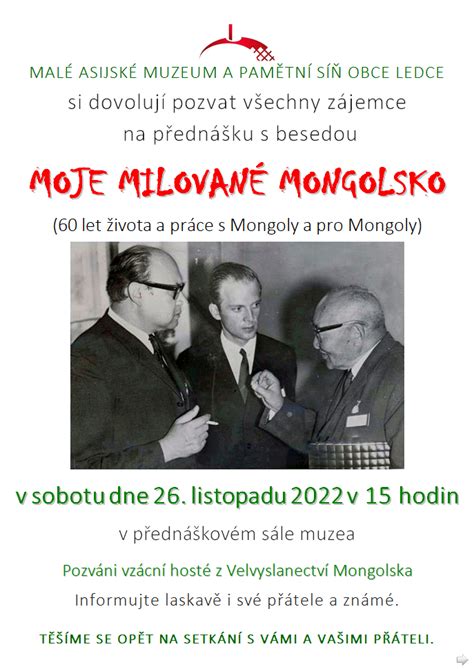 Moje milované Mongolsko Muzeum Ledce