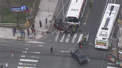 3 People Hurt In Crash Involving A Septa Bus In North Philadelphia