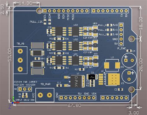 Arduino Foc Brushless Motor Driver Board Robotdigg