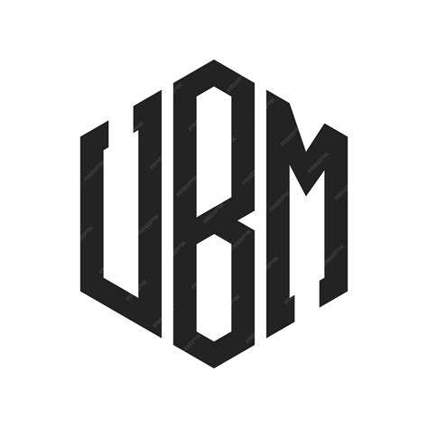 Premium Vector Ubm Logo Design Initial Letter Ubm Monogram Logo Using