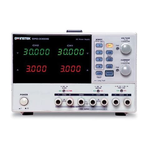 programmable linear d c power supply gw instek gpd 3303s ibekotest