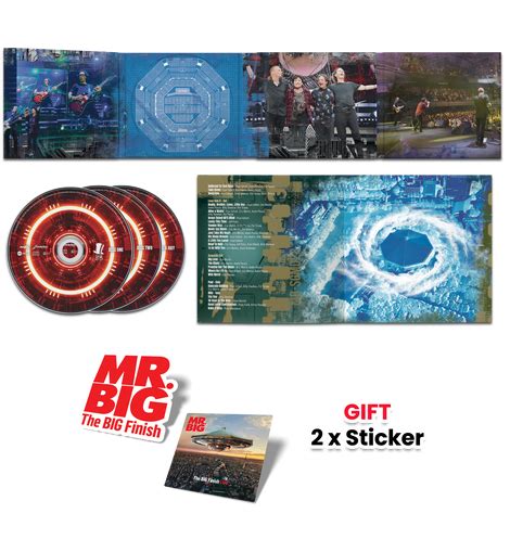 Mr Big The Big Finish Live Double Mqa Cd Blu Ray