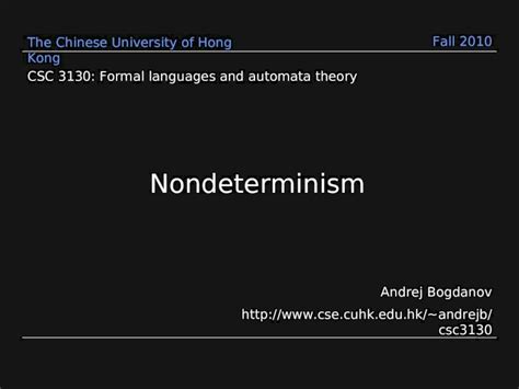 Ppt Csc 3130 Formal Languages And Automata Theory Dokumen Tips