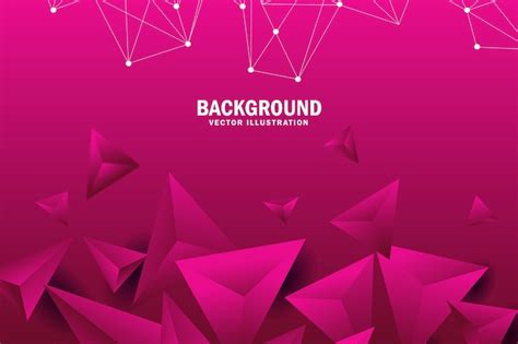 Premium Vector Abstract Triangle Background