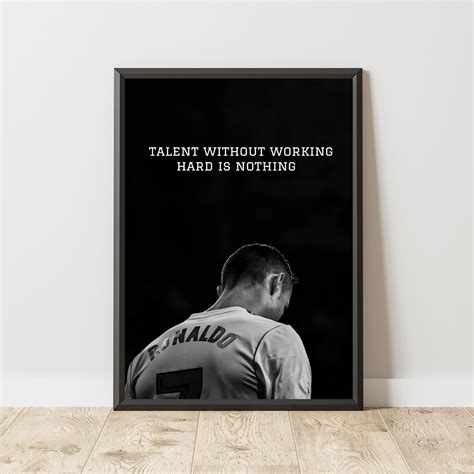 Cristiano Ronaldo Poster Cristiano Ronaldo Print Cristiano Ronaldo