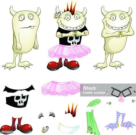 Monsterous 스타일 갈고리 발톱에 대한 스톡 벡터 아트 및 기타 이미지 갈고리 발톱 검은색 귀걸이 Istock