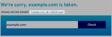 Transferring A Domain To Another Ionos Account Ionos Help