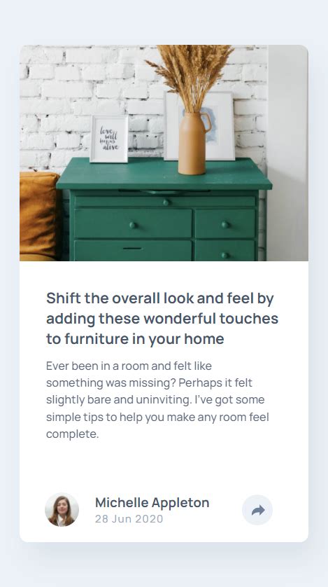 Github Liyannguyenarticle Preview Component A Simple Responsive And Animated Article Preview