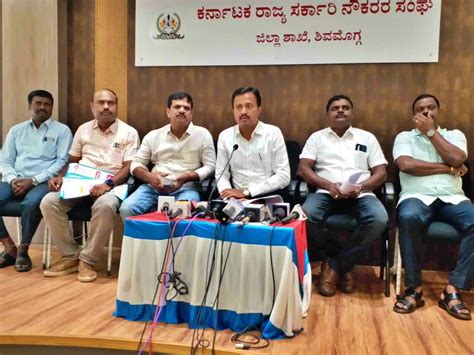 ಮಾರ್ಚ್ 1 ರಿಂದ ಸರ್ಕಾರಿ ನೌಕರರ ಅನಿರ್ದಿಷ್ಟಾವಧಿ ಮುಷ್ಕರ ಸಿ ಎಸ್ ಷಡಾಕ್ಷರಿ