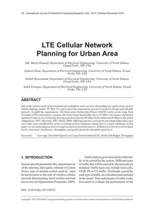 PDF LTE Network Planning DOKUMEN TIPS