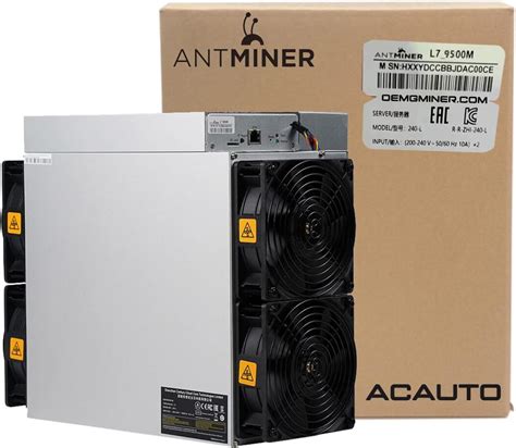 New Antminer L7 9500mhs Mining Scrypt Algorithm Ltc Miner Machine Ltc