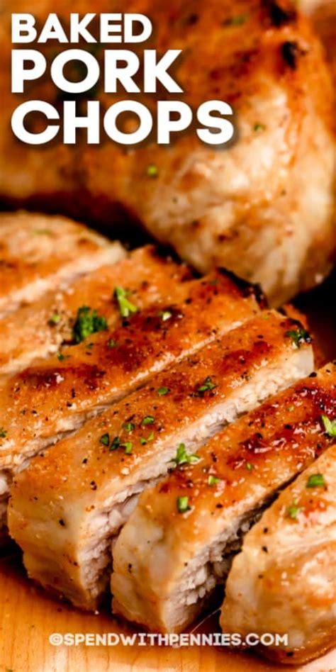 This Recipe For Baked Pork Chops Is So Easy And The Chops Come Out