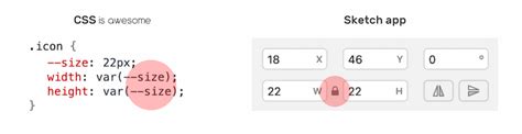 CSS Пропорциональное масштабирование с css переменными