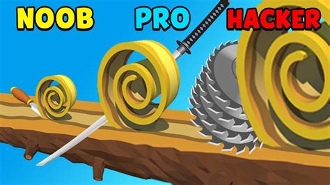 NOOB Vs PRO Vs HACKER Spiral Roll YouTube