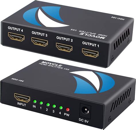 Amazon HDMI Splitter 1 In 4 Out 1x4 Ports V1 4 Powered 4K 2K Full