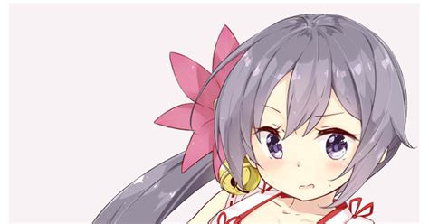 艦これ こっそり巫女服を着ようとして、着かたがわからない曙ちゃん。 はまけん。のイラスト Pixiv