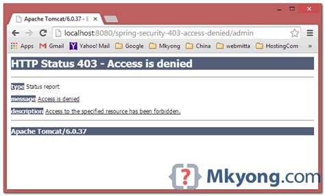 Spring Security：定制403访问被拒绝页面 灰信网（软件开发博客聚合）