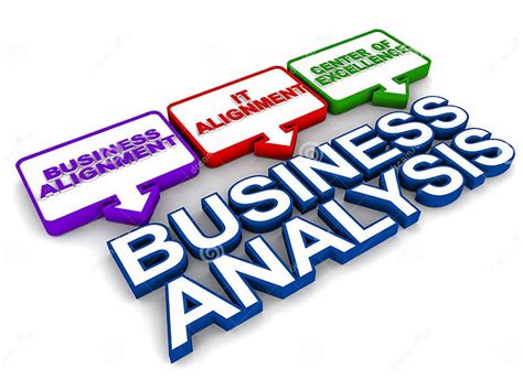Business Analysis Function Stock Illustration Illustration Of