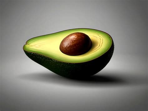 Premium Vector Isolated Avacado Food And Drink Icon 3d Rendering On