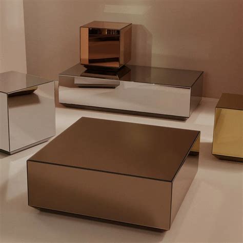 Aytm Speculum Coffee Table Dpg Platform Brown Mirror Coffee Table Coffee Table Design