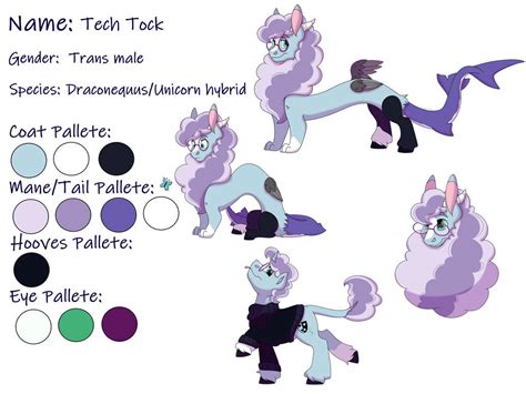 Tech Tock Updated Reference Sheet By Itstechtock On Deviantart