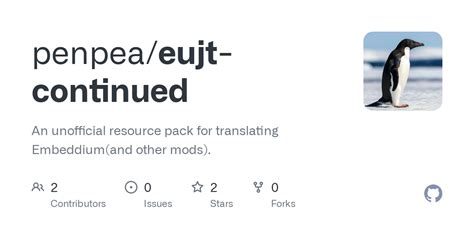 github penpea eujt continued an unofficial resource pack for