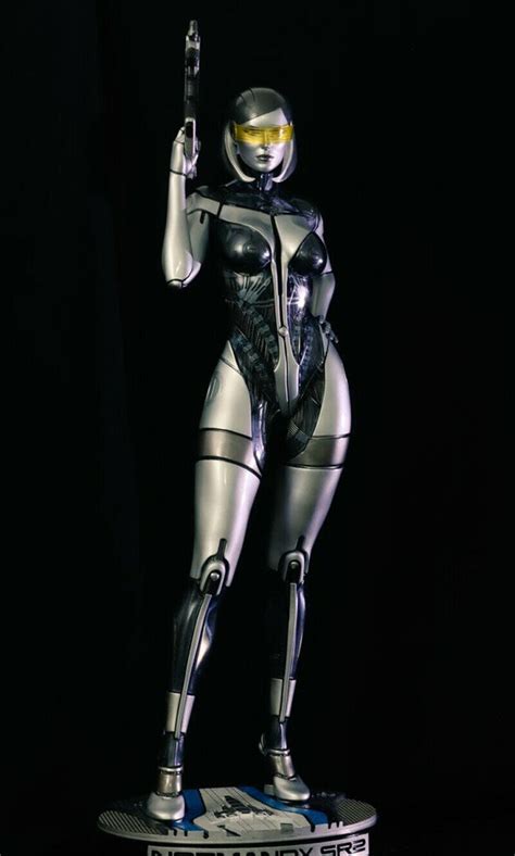 Mass Effect Edi Female Robot Stl 3d Print Files My Stl