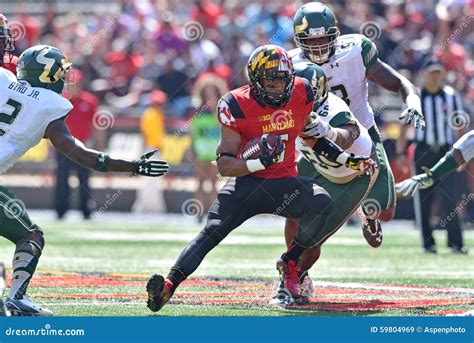 2015 Ncaa Football Usf Maryland Editorial Stock Image Image Of