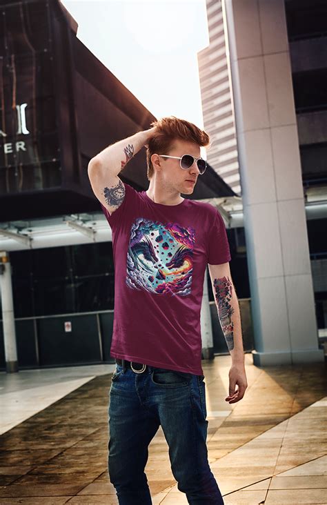 T Shirt Quality Dragões Do Espaço Sideral Masculina R7500 Em Korv