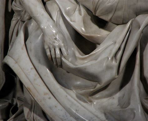 Michelangelo Pieta Hand Detail