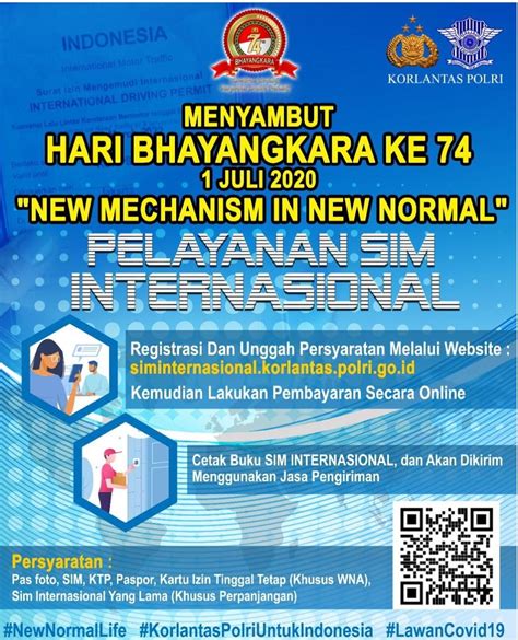 Inovasi Baru Kini SIM Internasional Bisa Di Buat Rumah Aja