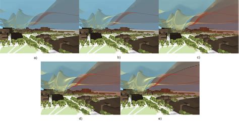 Representation Of A The Base Volume Rendering B The Rendering With Download Scientific
