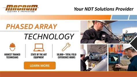Phased Array Ultrasonic Testing Presentation Ppt