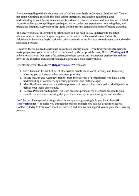 Sample Thesis Title Computer Engineering By Bellin College Issuu