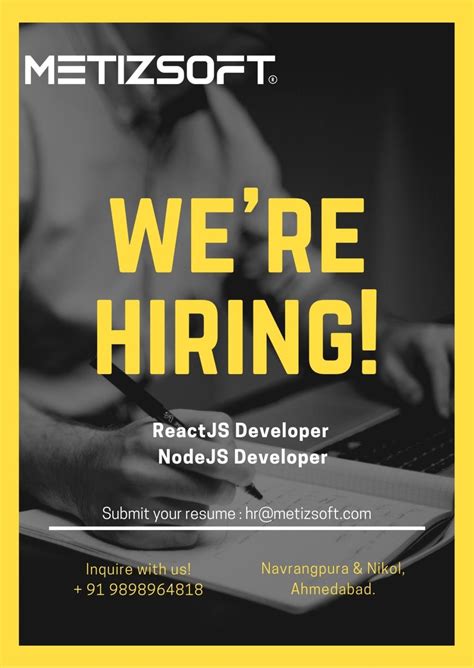 dinky patel on linkedin open position react js developer node js