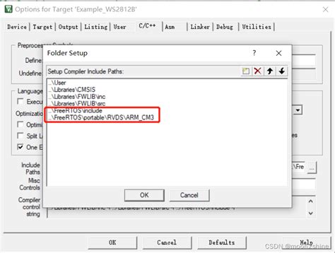 STM32F103C8T6移植FreeRTOS CSDN博客