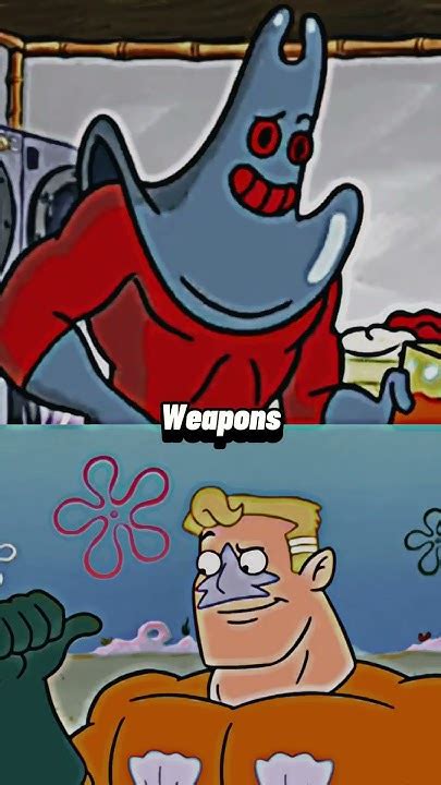 Mermaid Man Vs Many Ray Shorts Mermaidman Vs Manray Spongebob 1v1