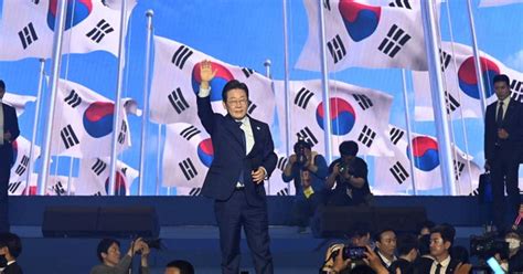 민주 제21대 대통령 선거 후보 이재명 선출