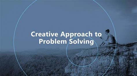 Creative Approach To Problem Sloving Ppt