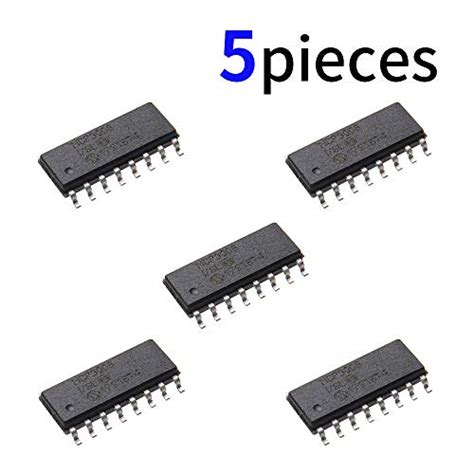 Bridgold 5pcs Mcp3008 Isl 10 Bit Adc With Spi Analog To Digital