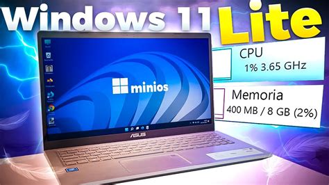 Nuevo Windows 11 Lite MiniOS 2023 El Windows Mas RAPIDO MAXIMO