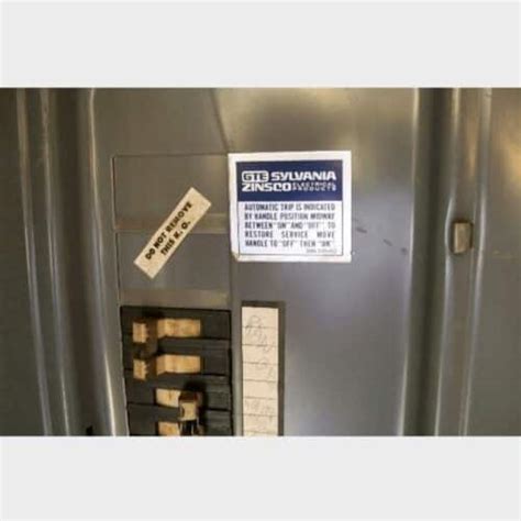 Gte Sylvania Zinsco Electrical Panels And Insurance Waypoint Inspection