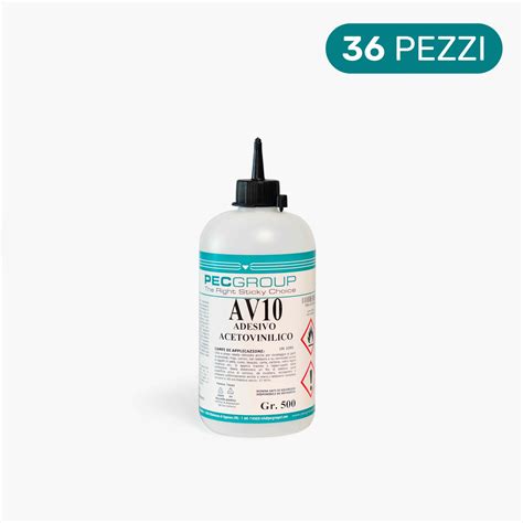 Colla Acetovinilica 500 Gr 36 Pezzi Pec Group