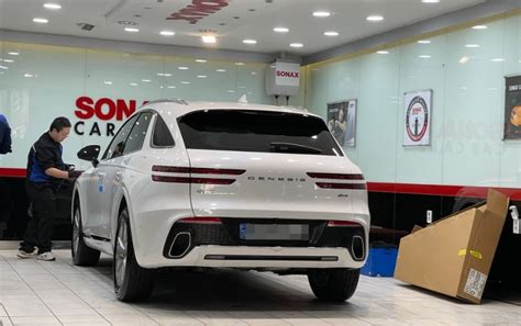 제네시스 Gv70 신차 서비스 소낙스 프로피라인 코팅제네시스 멤버십 프리미엄 코팅 바우처 사용 네이버 블로그