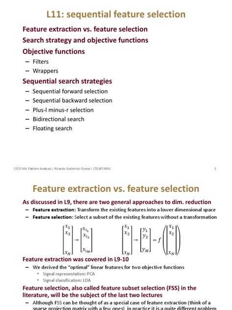 Sequential Feature Selection Correlation And Dependence Statistical