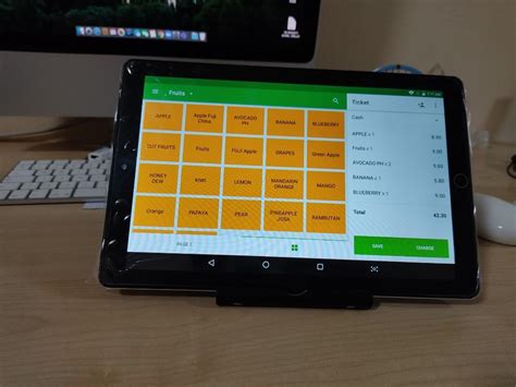 Pos System Cashier Machines With Android Tablet Full Set Computers And Tech Office And Business